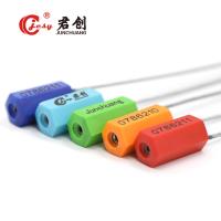 China JCCS101 hexagonal plastic cable seal for logistic cable sealing electric meter pull tight container security cable seal for sale