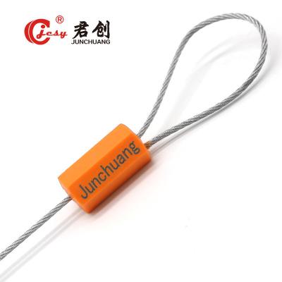 China JCCS101 hexagonal plastic cable seal for logistic cable sealing electric meter pull tight container security cable seal for sale