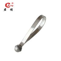 China Embossed Metal Strap Seal 365mm x 8.5mm for Steel Strapping Edge Curled for sale