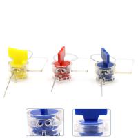 China Plastic Electricity Meter Seal JCMS004 Twist Lock for Electric Water Meter 0.68mm Wire for sale