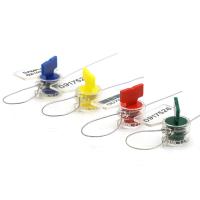China Plastic Electricity Meter Seal JCMS004 Twist Lock for Electric Water Meter 0.68mm Wire for sale