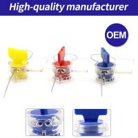 China Plastic Electricity Meter Seal JCMS004 Twist Lock for Water Meter 20.7x22x14mm for sale