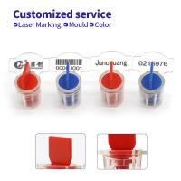 China JCMS003 Plastic Lead Meter Seal High Security Electric Meter Seal ABS PC for sale