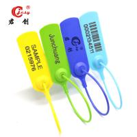 China JCPS005 custom one time use tamper proof plastic seal theft proof for sale
