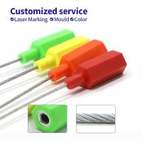 China JCCS305 Hexagonal Steel Cable Seal 1.8mm Diameter 2.27KN Tensile Strength for Shipping Container Security for sale