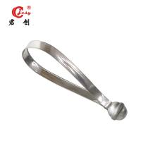 China High Security Tamper Evident Metal Seal Disposable Tinplate Steel 365mm x 8.5mm for sale