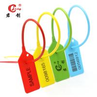 China Disposable PP Plastic Security Seal 360mm Pull Tight for Bank Cash Bag Ballot Box for sale