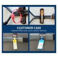 China Disposable PP Plastic Security Seal 360mm Pull Tight for Bank Cash Bag Ballot Box for sale