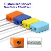 China JCCS203 Cable Seal ABS A3 Steel 22.3x15x8.55mm Security Seal for Containers Trucks for sale