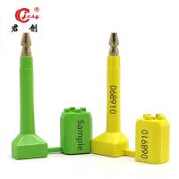 China JCBS103 one time use high security tamper evident bolt container seals for sale