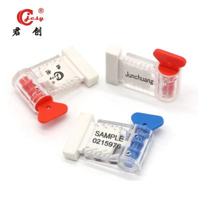 China JCMS006 Electric Meter Box Seal PP Material Plastic Security Seal 37.2mm for sale