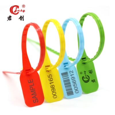 China Disposable Plastic Security Seal 30cm 6mm Container Seal for Logistics and Express Delivery for sale