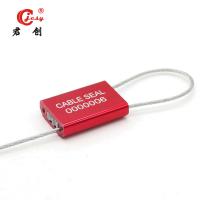 China JCCS004 Cable Seal Metal Fuel Tank Security Seal Anti Tamper Cable Seal 1.5mm 3.5KN for sale