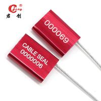 China JCCS004 Cable Seal Metal Fuel Tank Security Seal Anti Tamper Cable Seal 1.5mm 3.5KN for sale