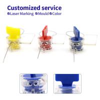 China JCMS004 Twist Plastic Meter Seal Security Meter Seal Twist for sale