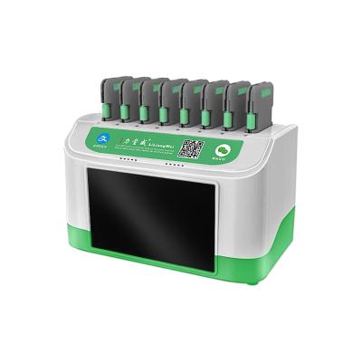 China Built in 2021 New Trending Cable Power Bank Sharing Rental Station, Shared Power Banks Charging Dock Vending Machine, Portable Power Bank Station for sale