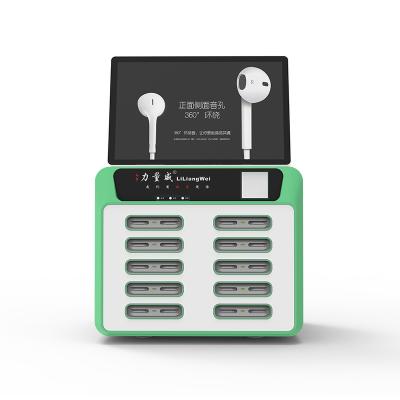China Outdoor Home Application 10 Slots Sharing Portable Power Bank Rental Station Charging Station Mobile Phone Charger Power Bank Vending Machines for sale