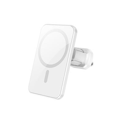 China 2021 New Hot Selling Amazon PROFESSIONAL Fast Charging 15W Car Magnetic Wireless Charger For iPhone 12 max pro and car magnetic wireless chargers for sale