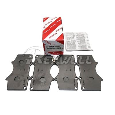China 1995-2002 Toyota Hilux Revo 04465-0K360 Noiseless Ceramic Brake Pad for Replace/Repair for sale