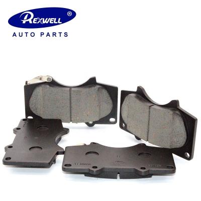 China 28BK149 Auto parts Noiseless Ceramic formula brake pad for Toyota Hilux Revo 04465-0K360 for sale