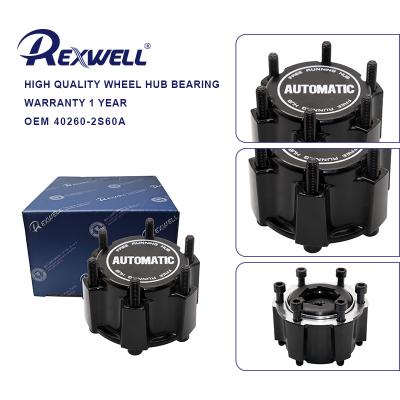 China Auto Free Running Wheel Hub Locking 40260-1S700 40260-2S60A for Nissan Pickup Navara D22 4X4 2005- 402602S60A 402601S700 for sale