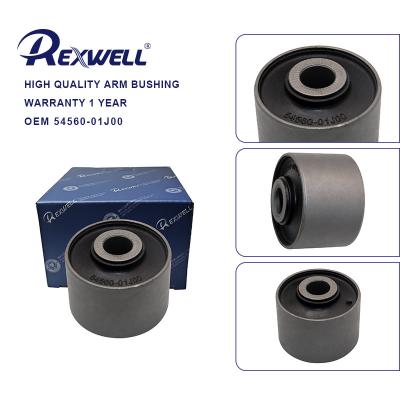 China 54560-01J00 Auto Front Suspension Control Arm Bush Bushing 48702-60011 48702-60050  54560-VC000 L/R for TOYOTA NISSAN Y61 2004- for sale