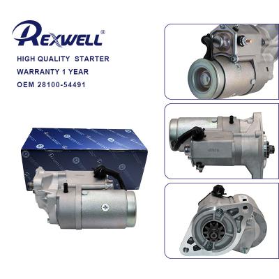 China 28100-54451 28100-54491 28100-54010 Automotive Engine Starter Motor Assembly for Toyota Hilux Hiace Fortuner 5L for sale