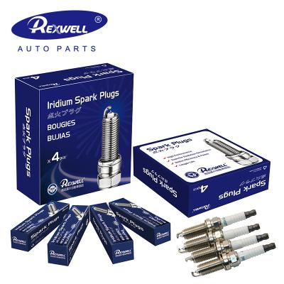 China IXEH22TT 22401-EW61C German Japan Car Original Dual Iridium Platinum Nickel Universal Spark Plug For Mercedes-Benz Toyota Nissan for sale