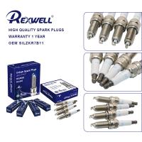 China 0242135548 SILZKR7B11 18846-11070 New Original Dual Iridium Platinum Nickel Spark Plugs For Hyundai Kia Ssangyong Korean Car for sale