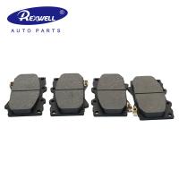 China Auto Sparte Parts Car Ceramic Semi-Metal Front Disc Brake Pads 04465-YZZF6 for TOYOTA LAND CRUISER HILUX Pickup 4X4 2001-2005 for sale