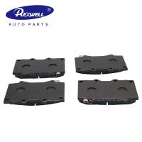 China Auto Sparte Parts Car Ceramic Semi-Metal Front Disc Brake Pads 04465-YZZF6 for TOYOTA LAND CRUISER HILUX Pickup 4X4 2001-2005 for sale