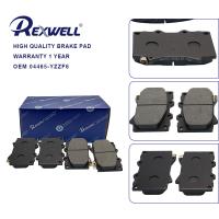 China Auto Sparte Parts Car Ceramic Semi-Metal Front Disc Brake Pads 04465-YZZF6 for TOYOTA LAND CRUISER HILUX Pickup 4X4 2001-2005 for sale