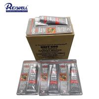 China March Sale Auto Spare Parts Glue For ABRO BRAND GREY 999 RTV Silicone Instant Gasket Maker Sealant Adhesive Sensor Safe Car for sale
