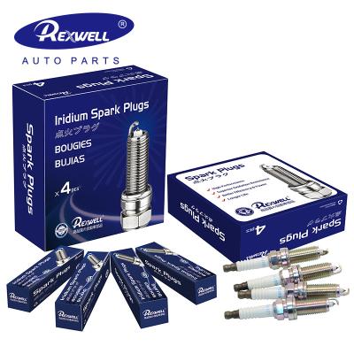 China Auto Engine Electrical Ignition System OE PLZKAR6AP-11 FXE20HR11 22401-ED815 Platinum Iridium Spark Plugs For NISSAN TEANA TIIDA for sale