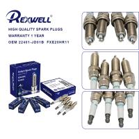 China Auto Engine Electrical Ignition System OE FXE20HR11 DILKAR6K11S 22401-JD01B Dual Iridium Spark Plugs For NISSAN TEANA VQ25 TIIDA for sale
