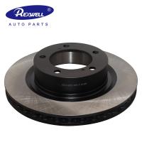 China Car Coated Grey Cast Iron Vented Brake Disc Rotor 43512-0C020 43512-60210 for Toyota Land Cruiser Prado Lexus LX570 for sale