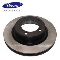 China Car Coated Grey Cast Iron Vented Brake Disc Rotor 43512-0C020 43512-60210 for Toyota Land Cruiser Prado Lexus LX570 for sale