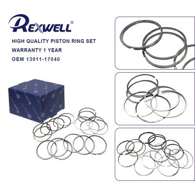 China 13011-17040 1301117040 Piston Rings The Ultimate Solution for Toyota Land Cruiser 1HD for sale