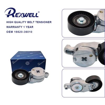 China 16620-36010 Auto Belt Tensioner for Toyota Camry Highlander RAV4 Sienna Venza Sciont 16620-0V022 16620-0V020 for sale