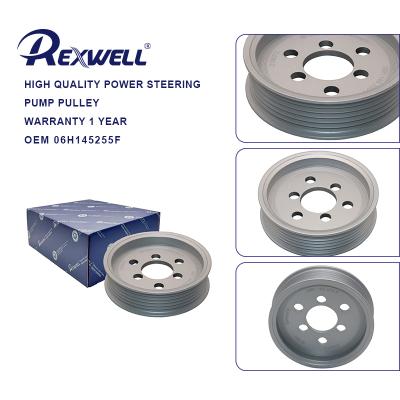 China 06H145255F Auto Power Steering Pump Pulley Fit For VW Transporter 2.0TDi  2010 for sale