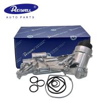 China 25199751 12992593 93186324 Engine Oil Cooler Filter Housing Assembly for Chevrolet Chevy Cruze Aveo G3 Opel Astra 1.8L for sale