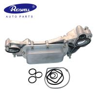 China 25199751 12992593 93186324 Engine Oil Cooler Filter Housing Assembly for Chevrolet Chevy Cruze Aveo G3 Opel Astra 1.8L for sale