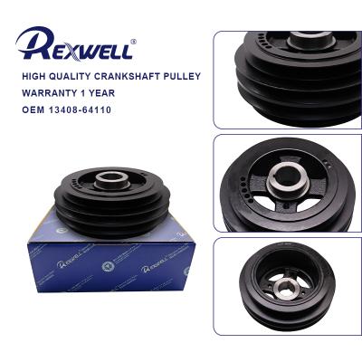 China 13408-64110 Auto Engine Parts Crankshaft Pulley Fit for Toyota Liteace 2C 3C for sale