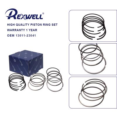 China 13011-23040 13011-23041 High Quality Engine Piston Ring Set for Toyota Vitz Echo Yaris 1SZ 1SZ-FE for sale