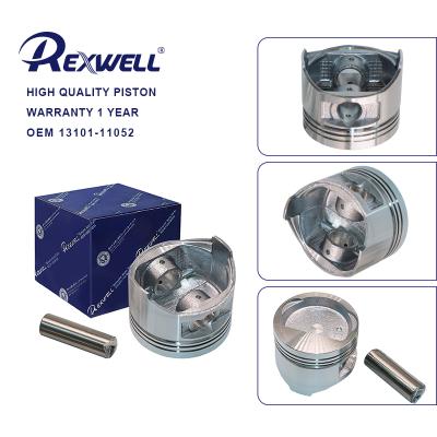 China 13101-11052 Engine Piston Set With Pin For Toyota Corolla 2E for sale