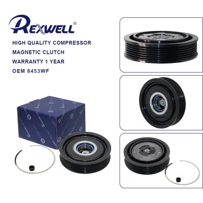 China 6453WF 1606467480 764439 AC Compressor Clutch Pulley for Peugeot 3008 508 308 5008 Citroen C3 C4 for sale