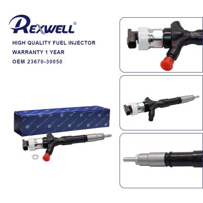 China 23670-30050 095000-5881 095000-5880 095000-5660 23670-39095 Diesel Engine Common Rail Fuel Injector Nozzel for Toyota Hilux Vigo Hiace 2KD 2KD-FTV for sale
