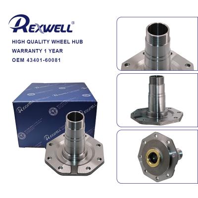 China 43401-60081 OEM Auto Steering Knuckle Wheel Hub Bearing Axle Spindle Sub-Assy for Toyota Land Cruiser FZJ7# HZJ7# VDJ7# for sale