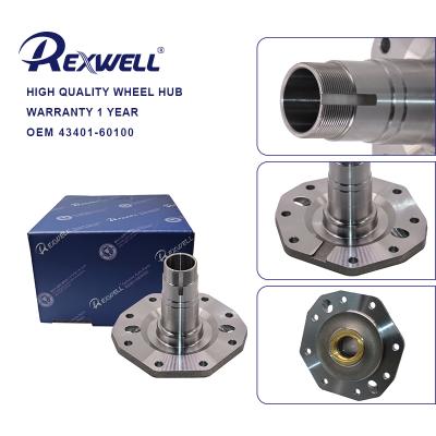 China 43401-60100 Steering Knuckle Spindle Sub-Assy Front Axle Wheel Hub for Toyota Land Cruiser HZJ7 LC7 2009- for sale