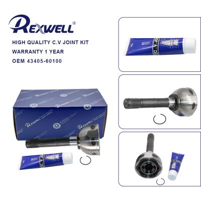 China 43405-60100 OEM Front Axle Outer CV Joint Kit for Toyota Landcruiser FJ80 HZJ76 HDJ7 for sale